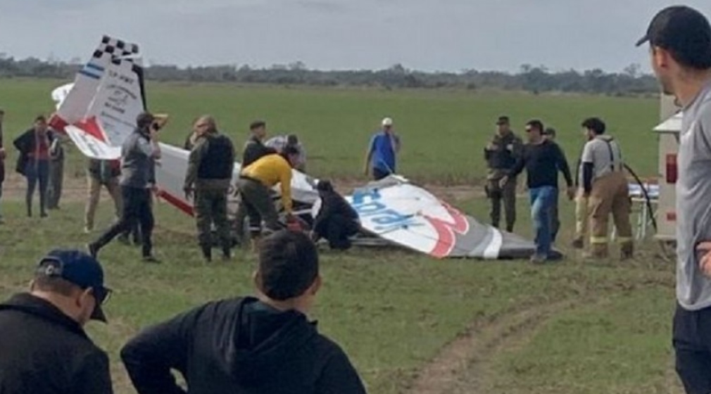 Dos muertos al estrellarse una avioneta mientras Capitanich inauguraba una feria agraria ...